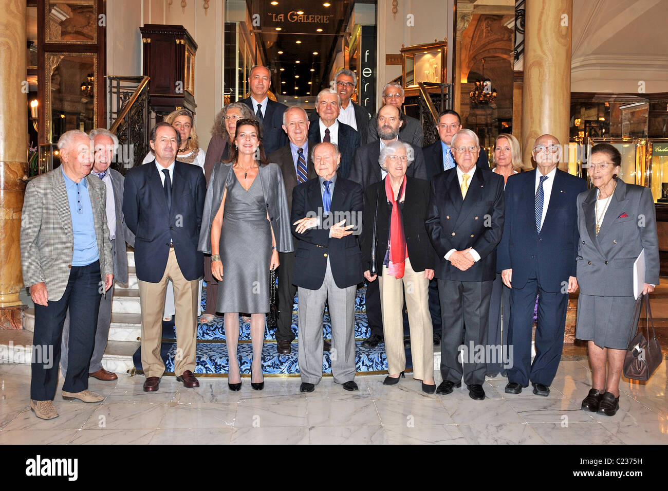 Princess Caroline attends the lunch of the Prince Pierre of Monaco ...