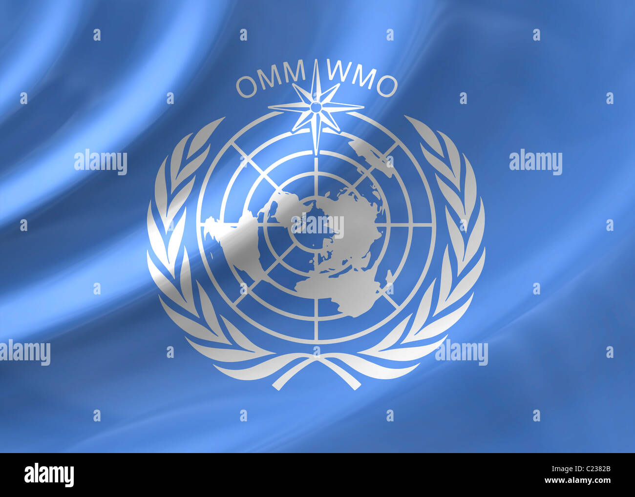 World meteorological organization flag hi-res stock photography and ...