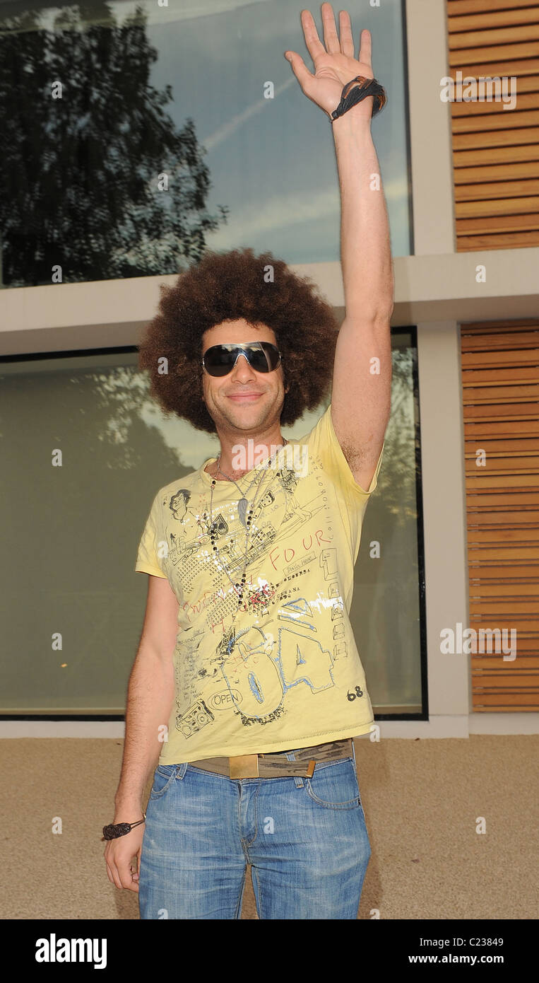 X Factor finalist Jamie Archer arrives back at The X Factor House, and ...