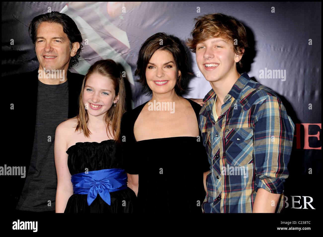 Sela Ward and family New York premiere of 'The Stepfather' at the SVA ...