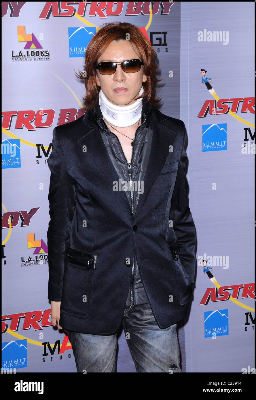 Yoshiki Los Angeles premiere of 'Astro Boy' held at the Grauman's Chinese Theatre in Hollywood ...