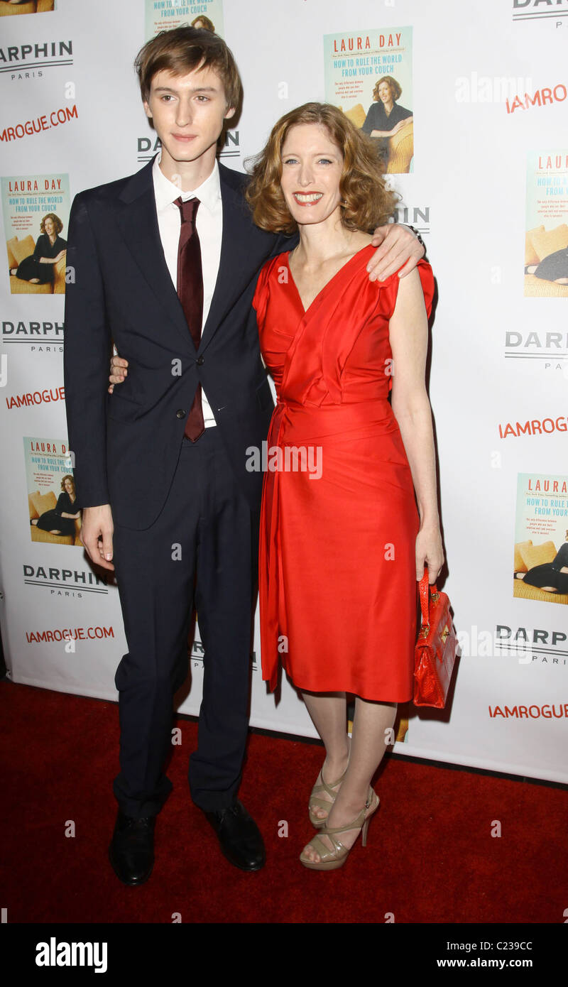 Laura Day and her son The launch of 'How to Rule the World from your ...