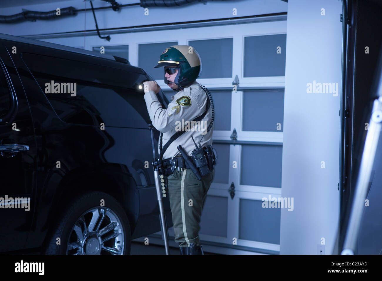 Nightwatch patrolman luxury car in hi-res stock photography and images ...
