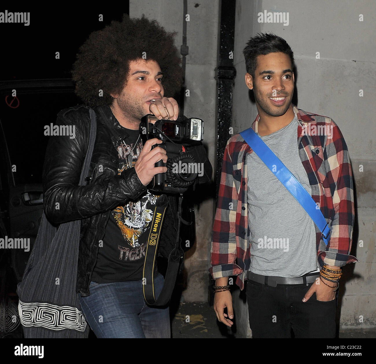 X Factor finalists Jamie Archer and Danyl Johnson try their luck at ...