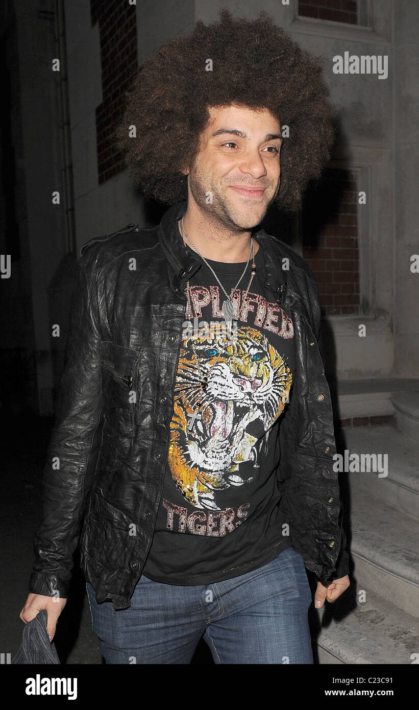 X Factor finalist Jamie Archer is all smiles at a West London recording ...