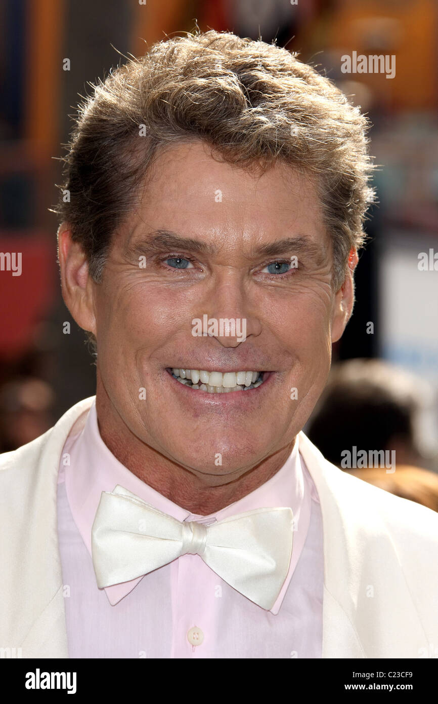 DAVID HASSELHOFF HOP. WORLD PREMIERE UNIVERSAL PICTURES UNIVERSAL CITY ...