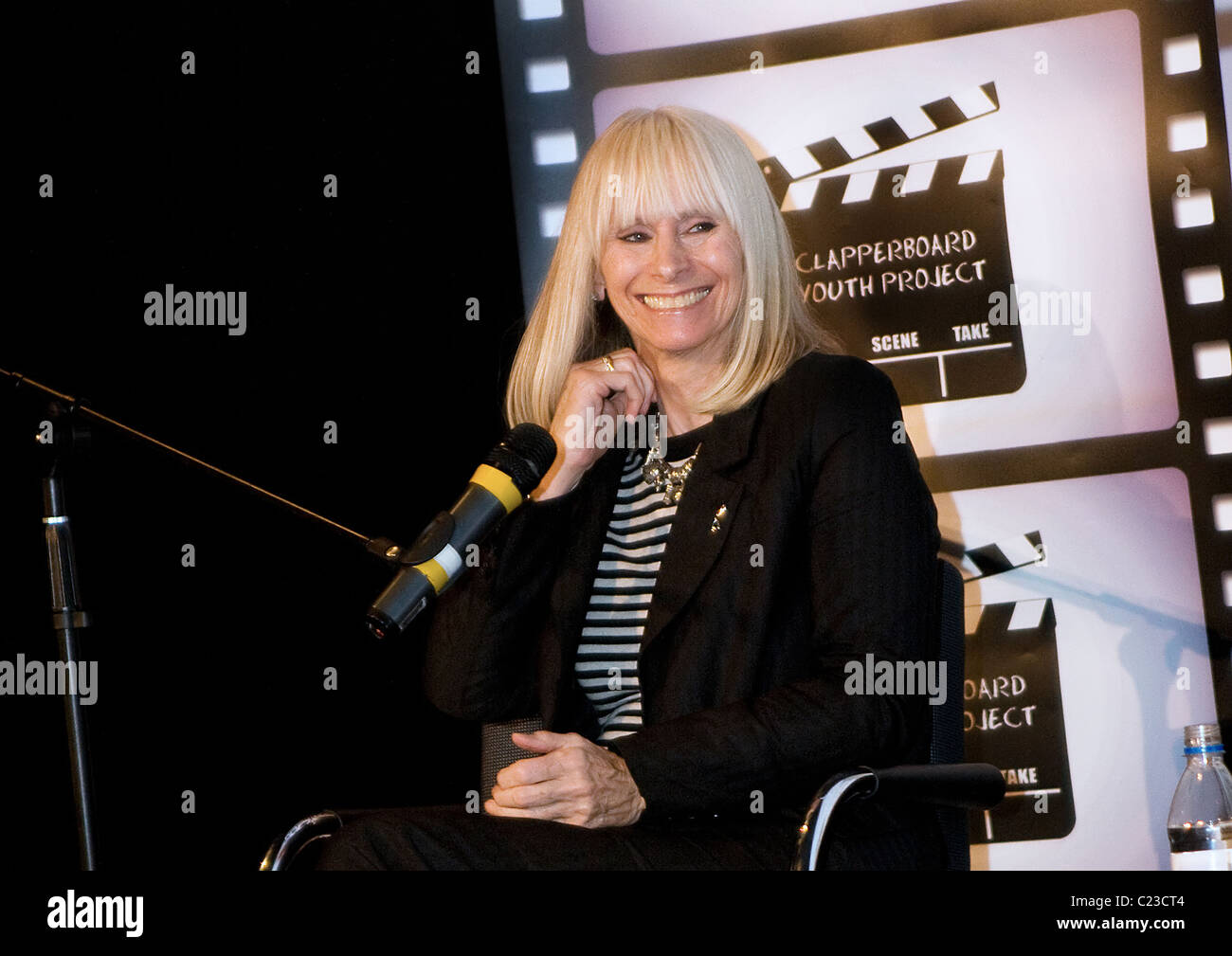 Rita Tushingham appearing at Liverpool FACT centre presenting ...