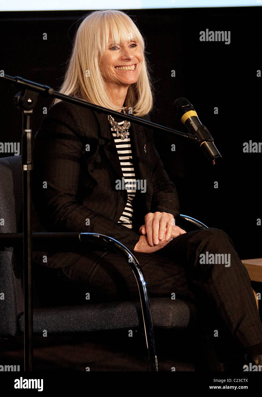 Rita Tushingham appearing at Liverpool FACT centre presenting ...