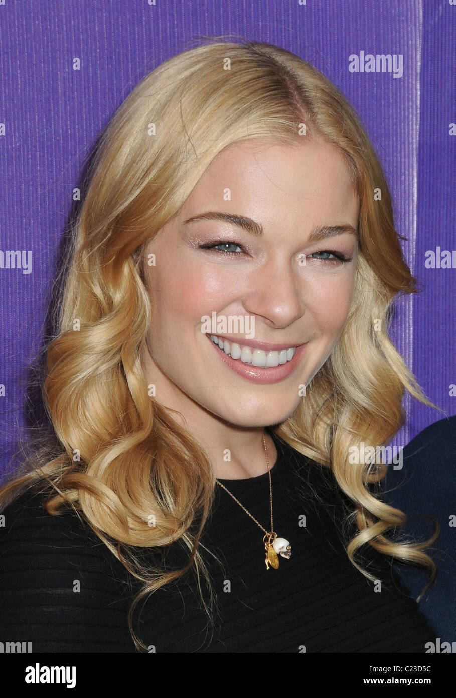 LeAnn Rimes attends the "It's Y!ou Yahoo!" yodel competition at Military Island, Times Square ...