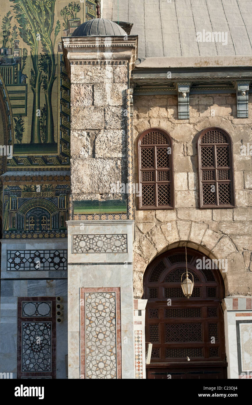 Exterior of the prayer hall, Umayyad Mosque, Great Mosque of Damascus ...