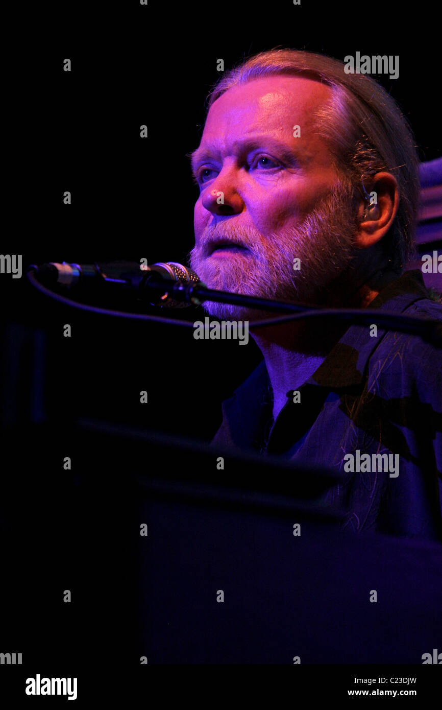 Gregg Allman The Allman Brothers Band performing at the Seminole Hard ...