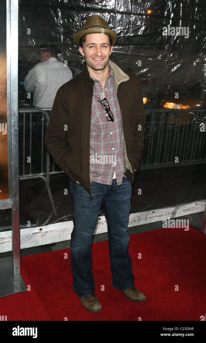 Matthew Morrison, of Glee New York premiere of 'Where the Wild Things ...