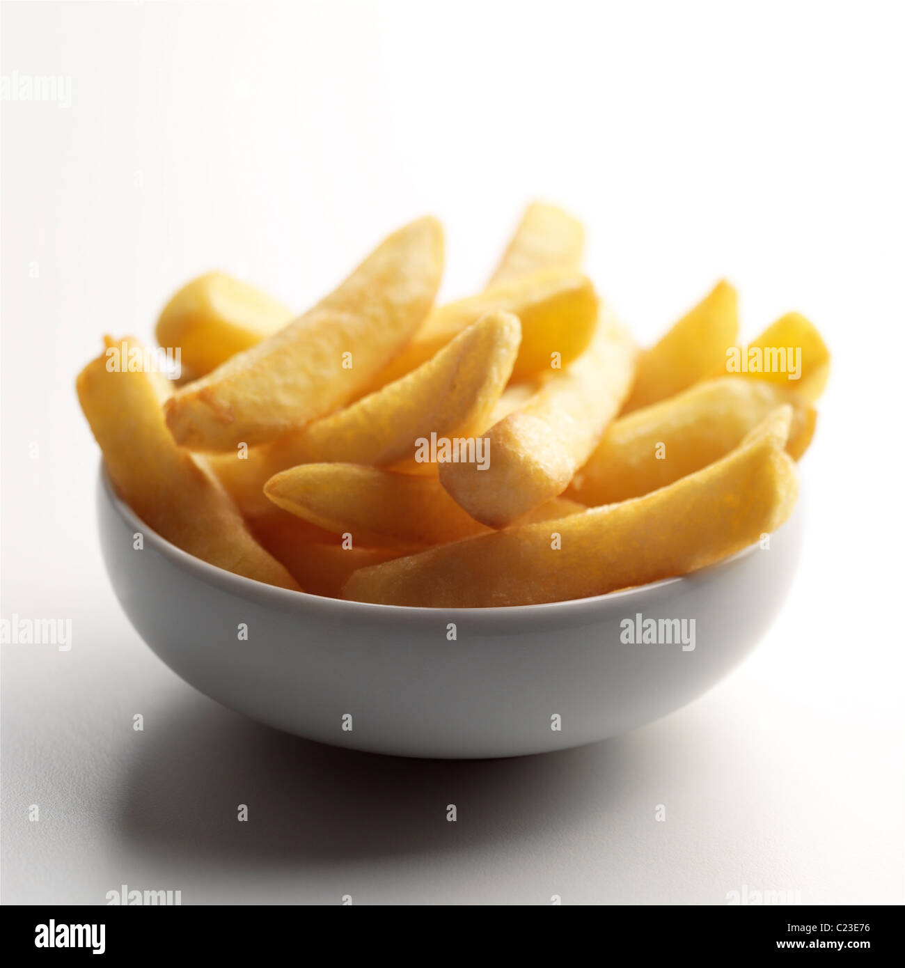 Bowl of Chips Stock Photo - Alamy