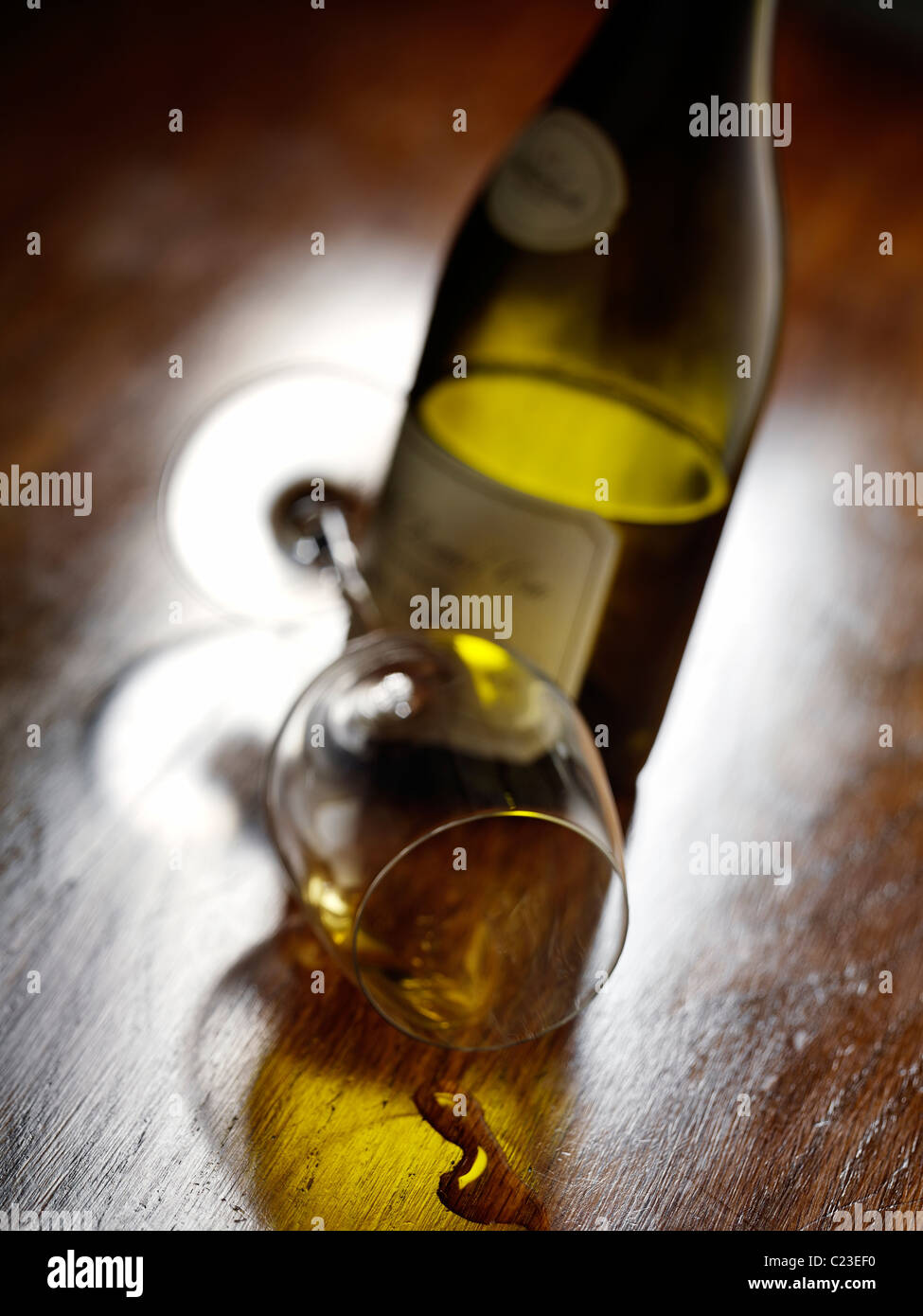 Wine bottle label spill hi-res stock photography and images - Alamy