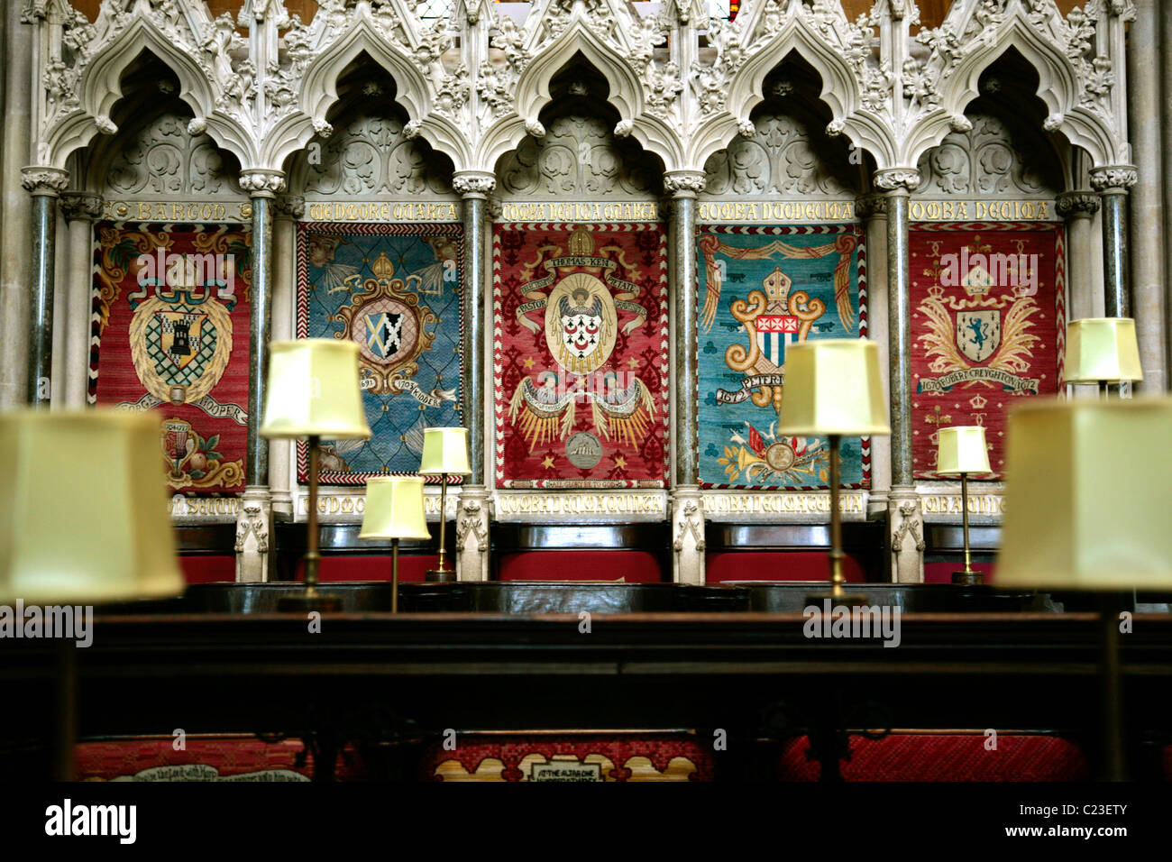 Wells cathedral interior hi-res stock photography and images - Alamy