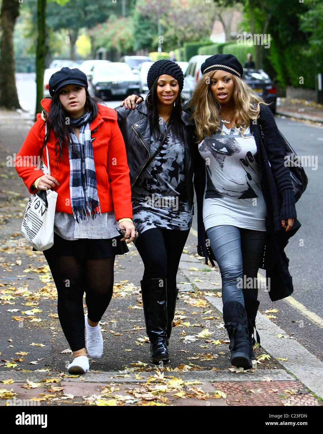 Graziella Affinita , Shar Alexander and Shanice Davis of Miss Frank ...