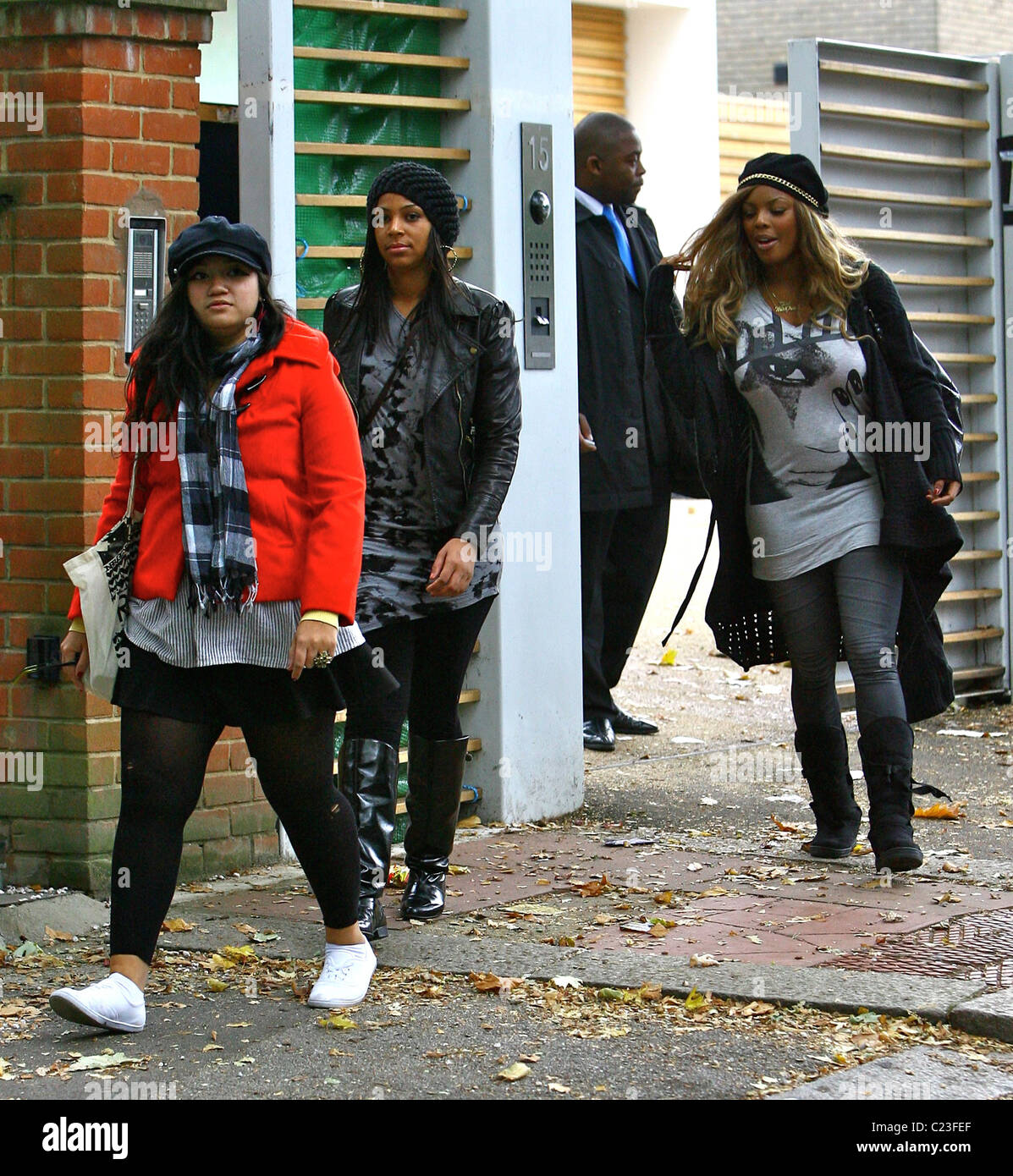 Graziella Affinita , Shar Alexander and Shanice Davis of Miss Frank ...