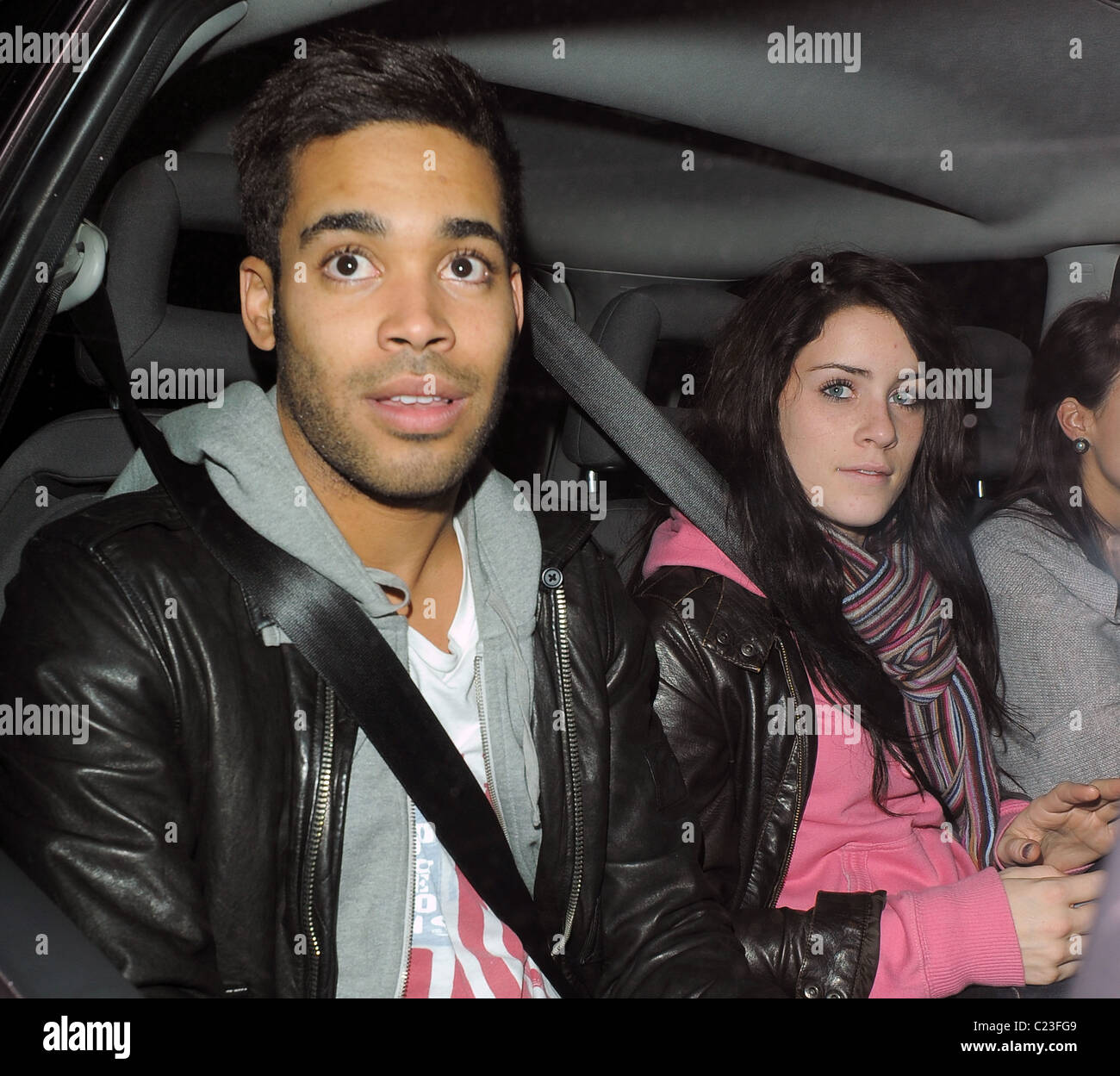 X Factor finalists Danyl Johnson and Lucie Jones are all smiles as they ...