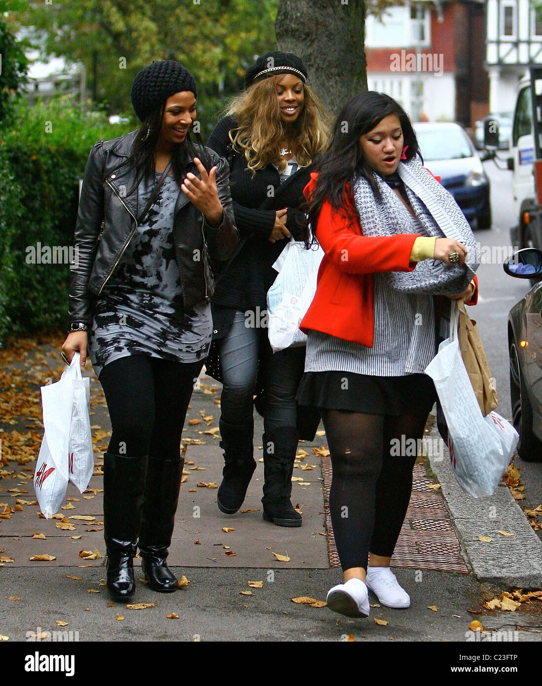 Graziella Affinita , Shar Alexander and Shanice Davis of Miss Frank ...