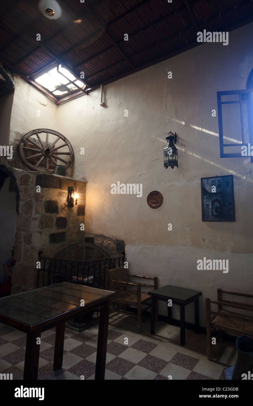 a Middle Eastern interior, Syria Stock Photo - Alamy