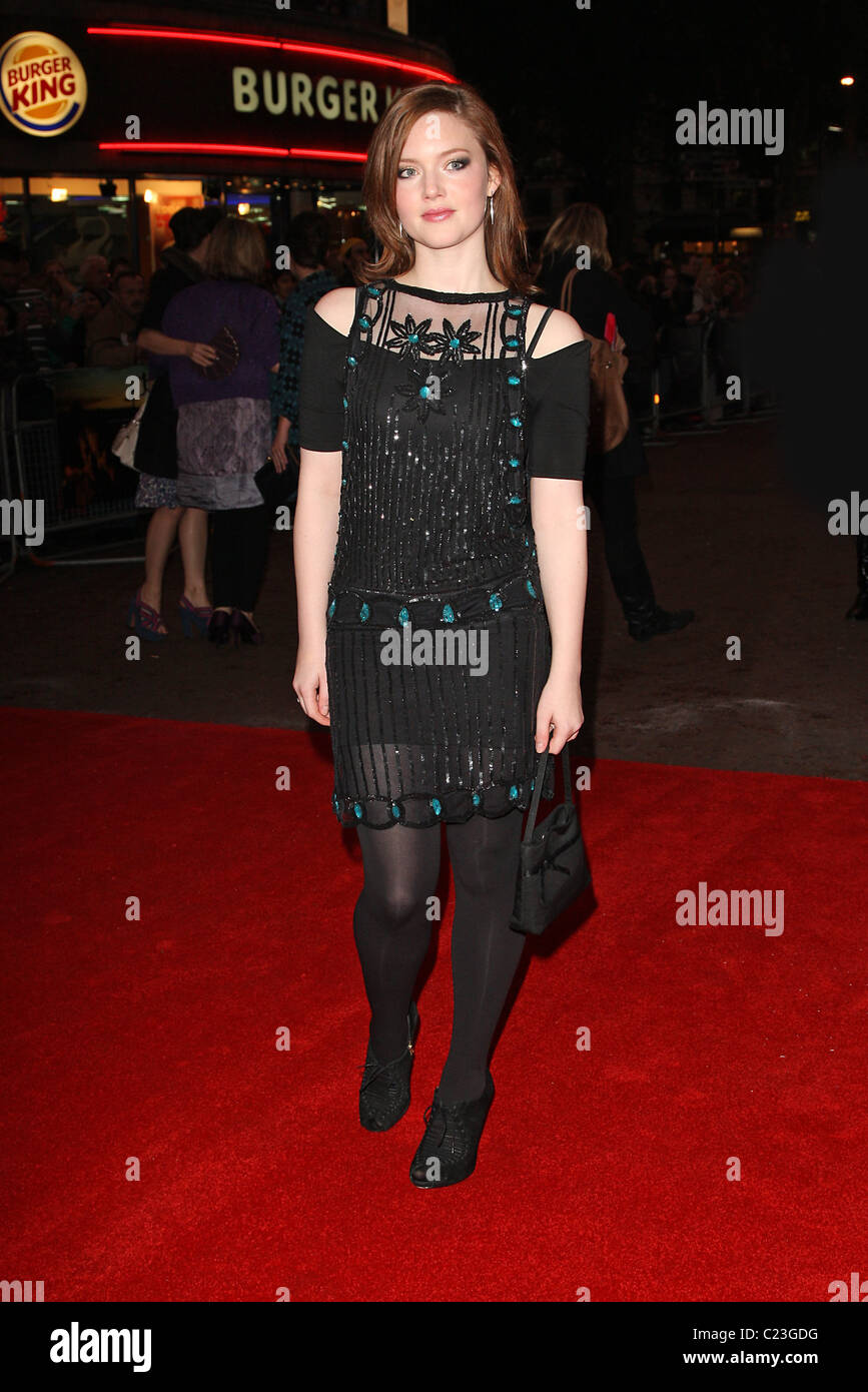 Holly Grainger The Scouting Book for Boys premiere held at the Vue ...