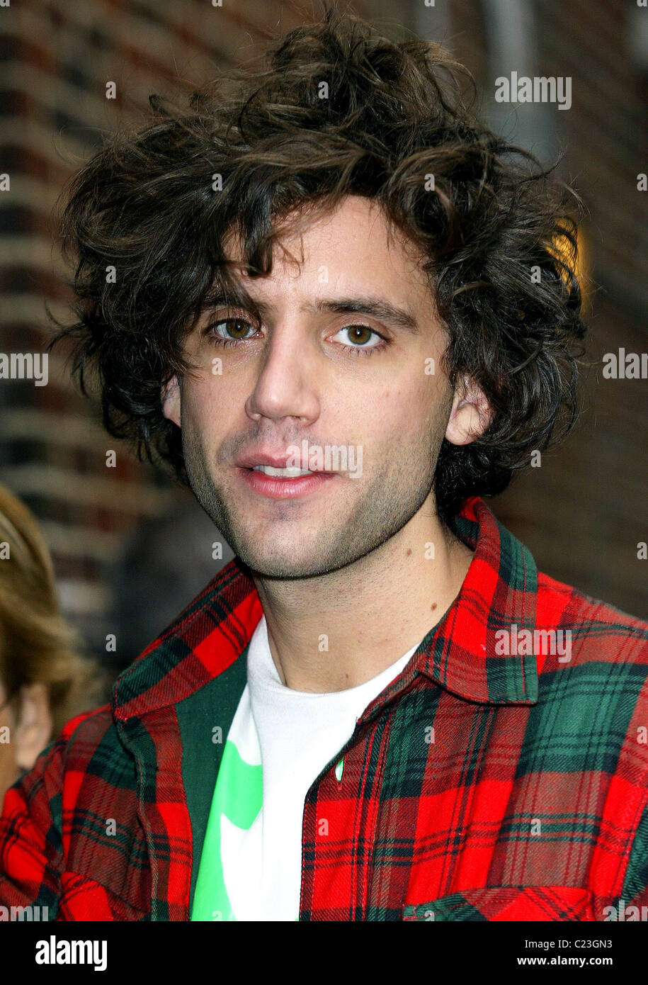 Mika aka Mica Penniman outside the Ed Sullivan Theater for the 'Late ...