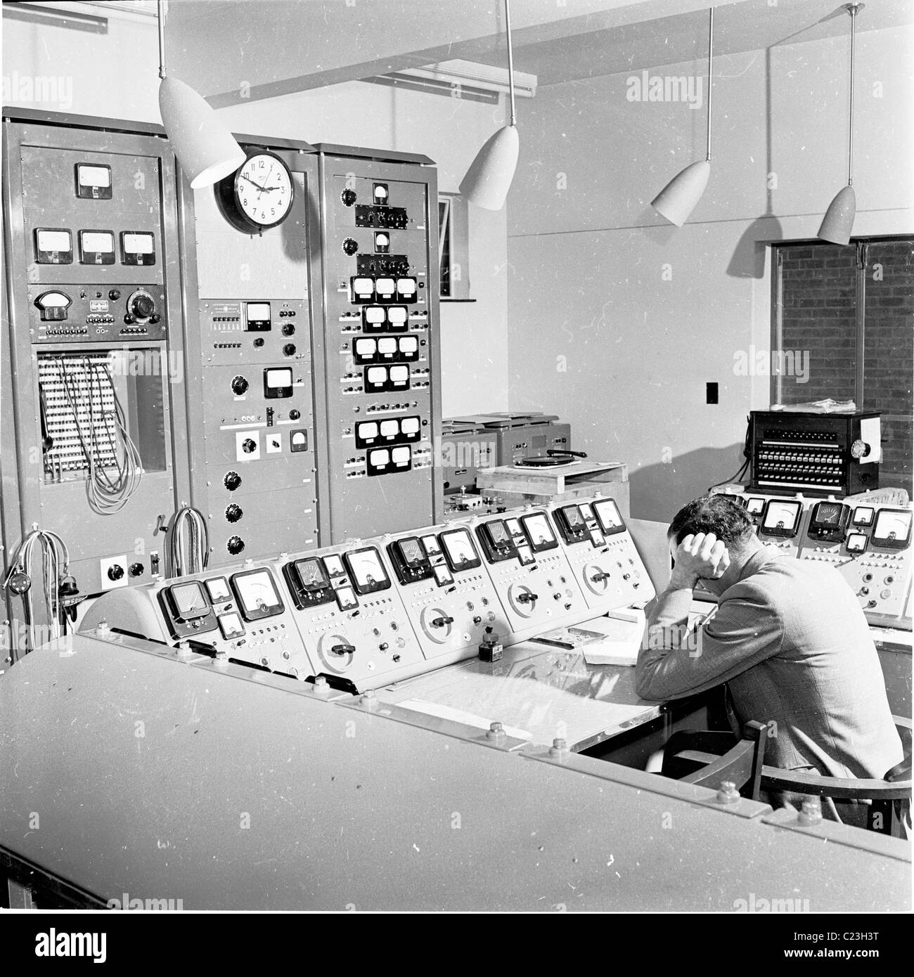 Control room b hi-res stock photography and images - Alamy