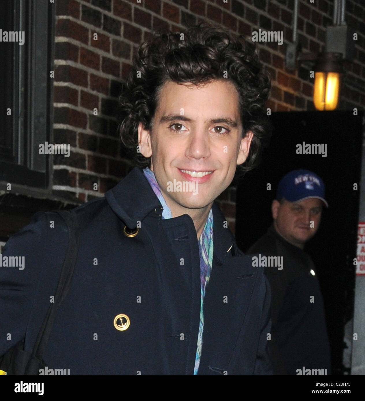 Mika aka Mica Penniman outside the Ed Sullivan Theater for the 'Late ...