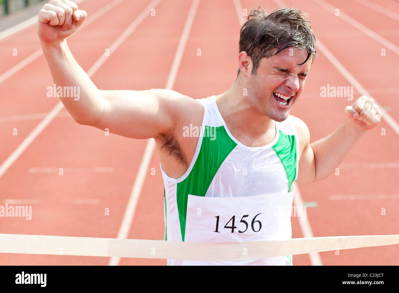 Exulting in victory hi-res stock photography and images - Alamy