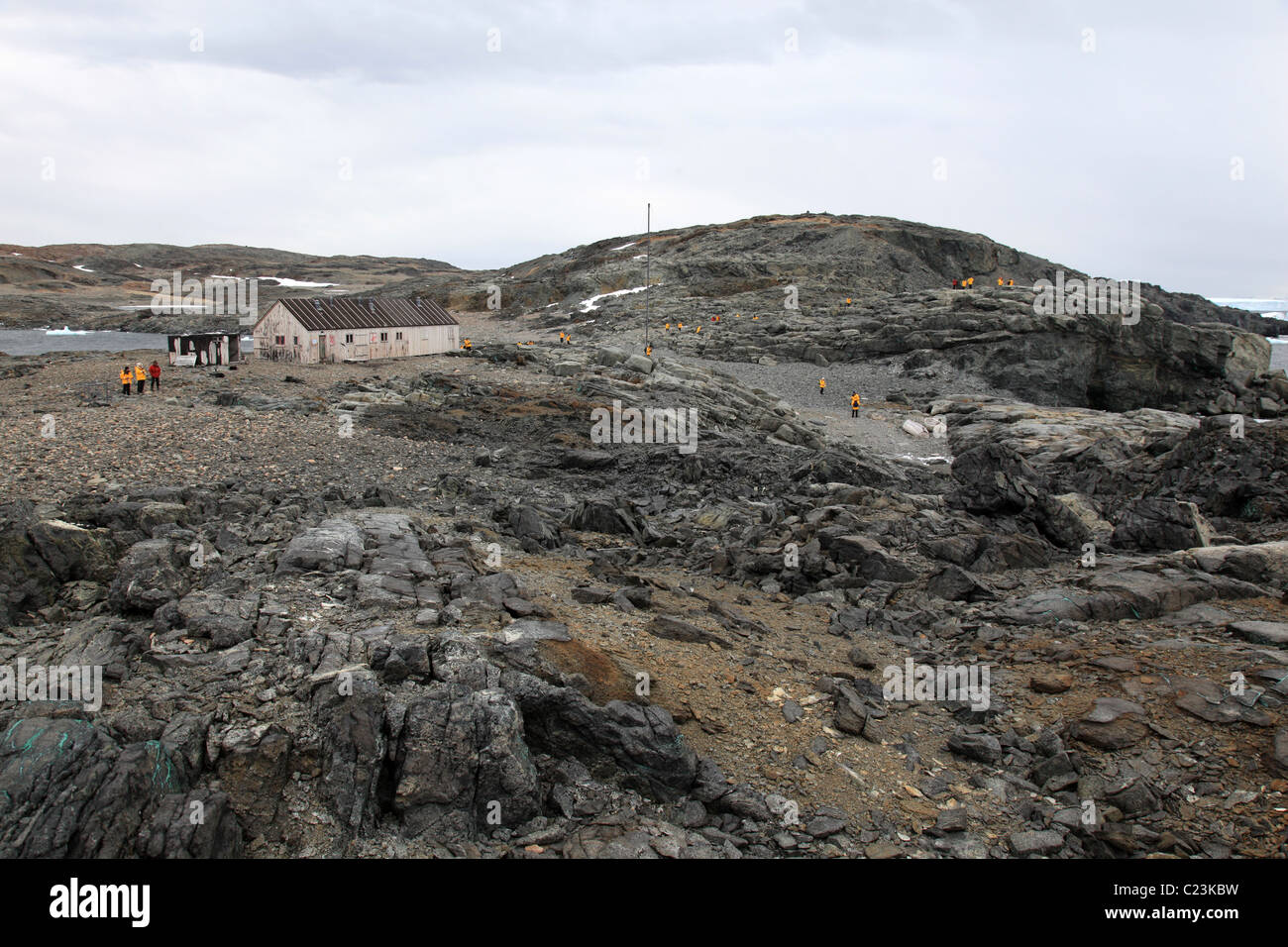 Historic british antarctic survey base hi-res stock photography and ...