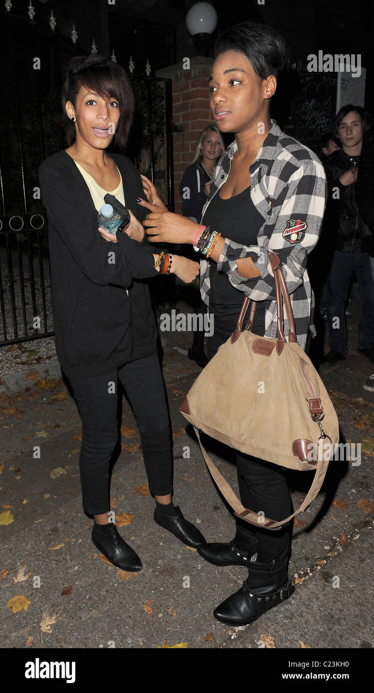 X Factor finalist Rachel Adedeji arrives back at The X Factor House ...