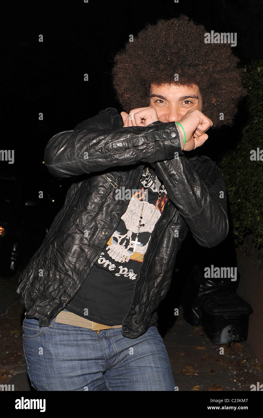 X Factor finalist Jamie Archer arrives back at The X Factor House ...