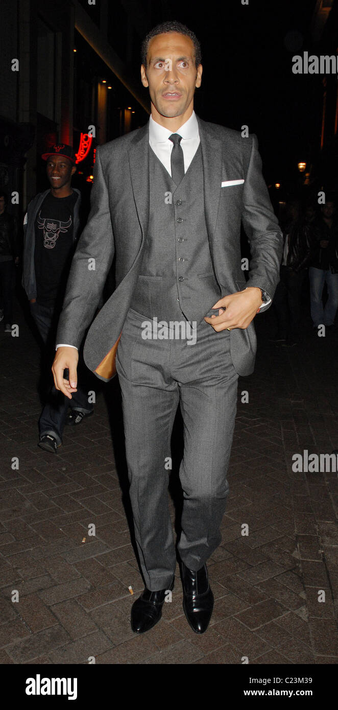 Rio Ferdinand, World premiere of 'Dead Man Running' - Afterparty held ...