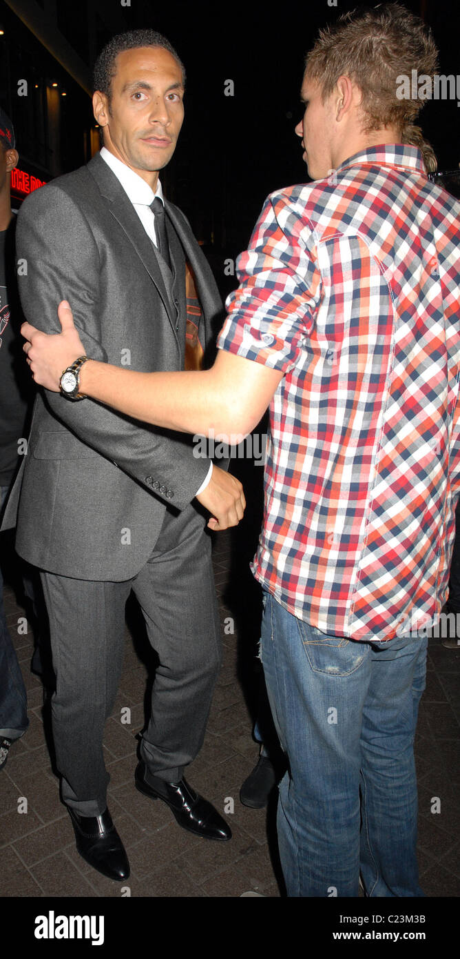 Rio Ferdinand, World premiere of 'Dead Man Running' - Afterparty held ...