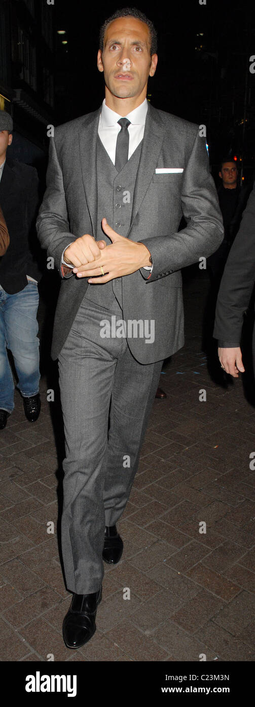 Rio Ferdinand, World premiere of 'Dead Man Running' - Afterparty held ...