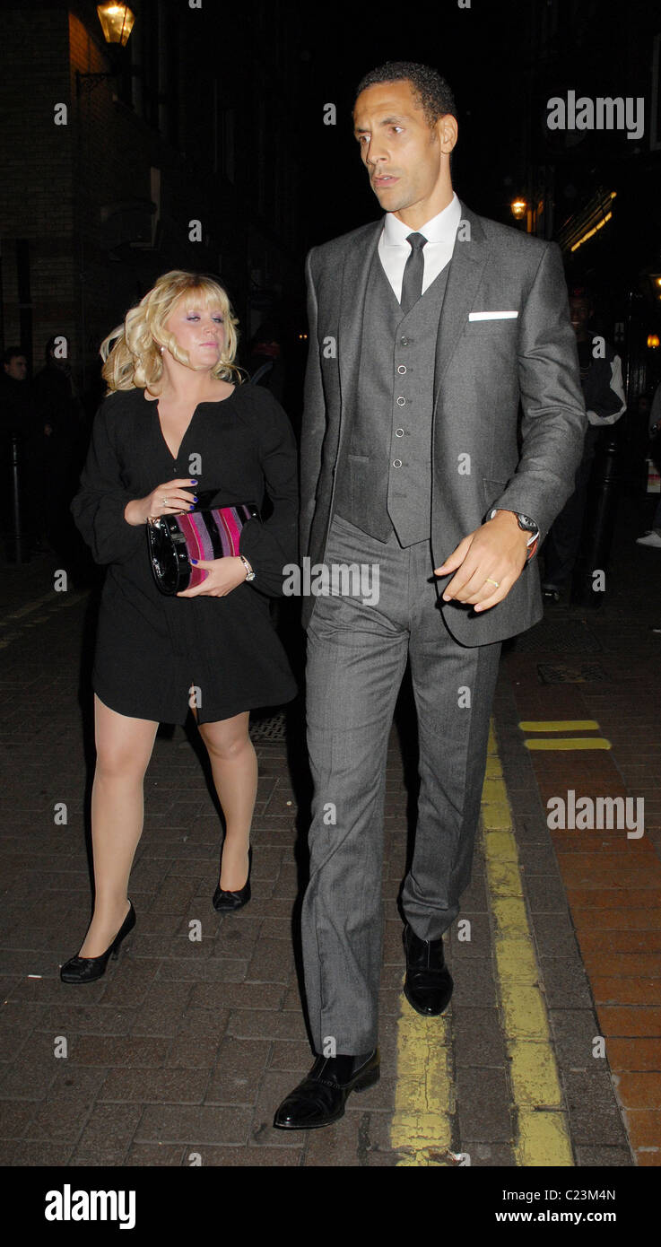 Rio Ferdinand, World premiere of 'Dead Man Running' - Afterparty held ...