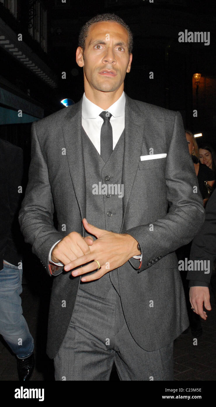 Rio Ferdinand, World premiere of 'Dead Man Running' - Afterparty held ...