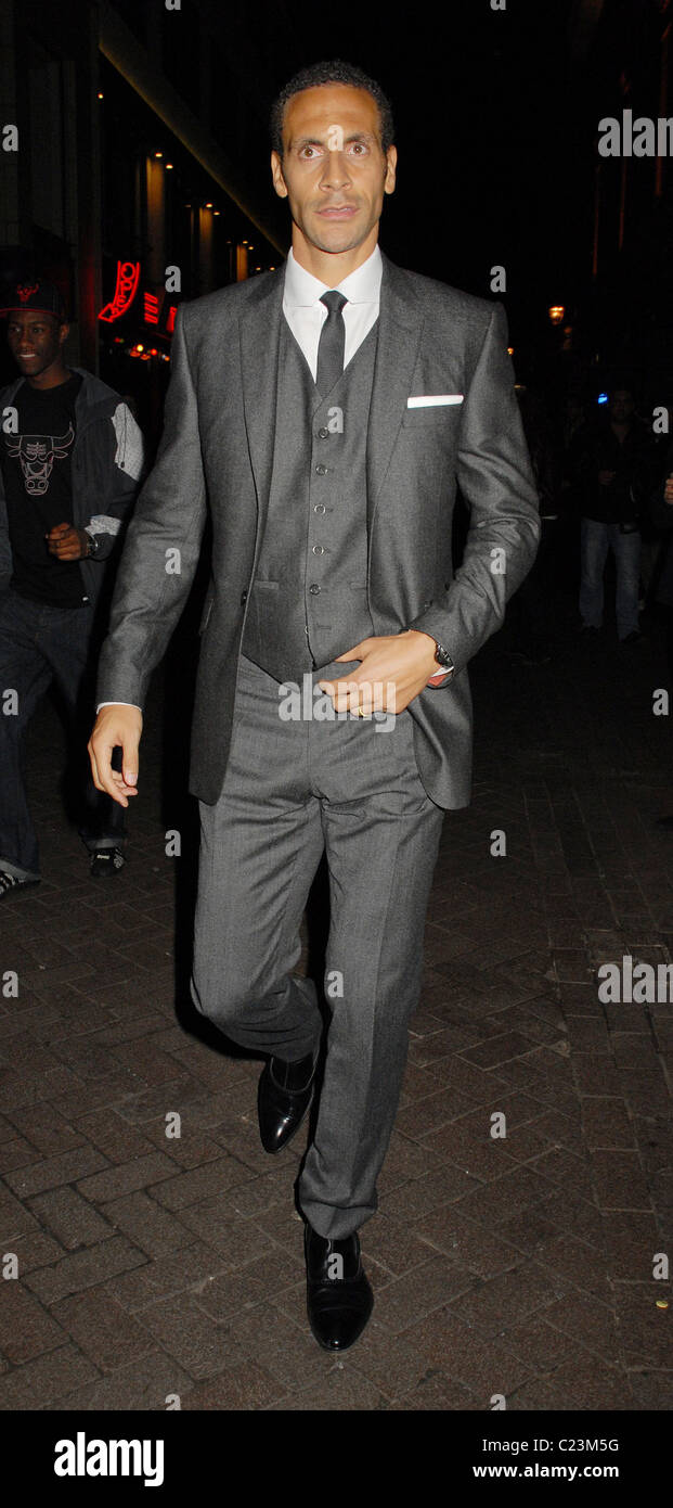 Rio Ferdinand, World premiere of 'Dead Man Running' - Afterparty held ...