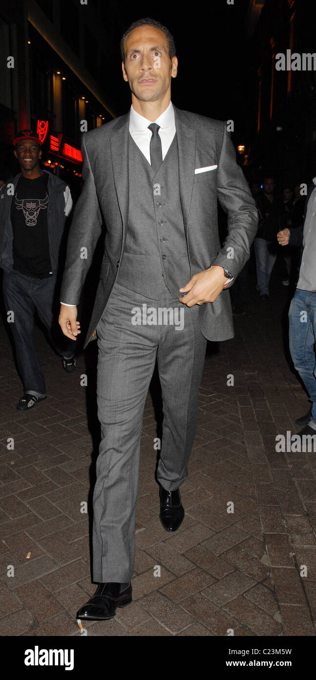 Rio Ferdinand, World premiere of 'Dead Man Running' - Afterparty held ...