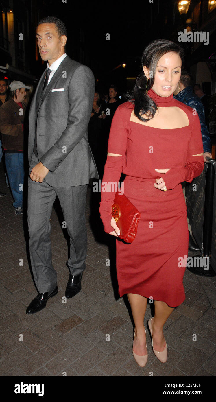 Rio Ferdinand, World premiere of 'Dead Man Running' - Afterparty held ...