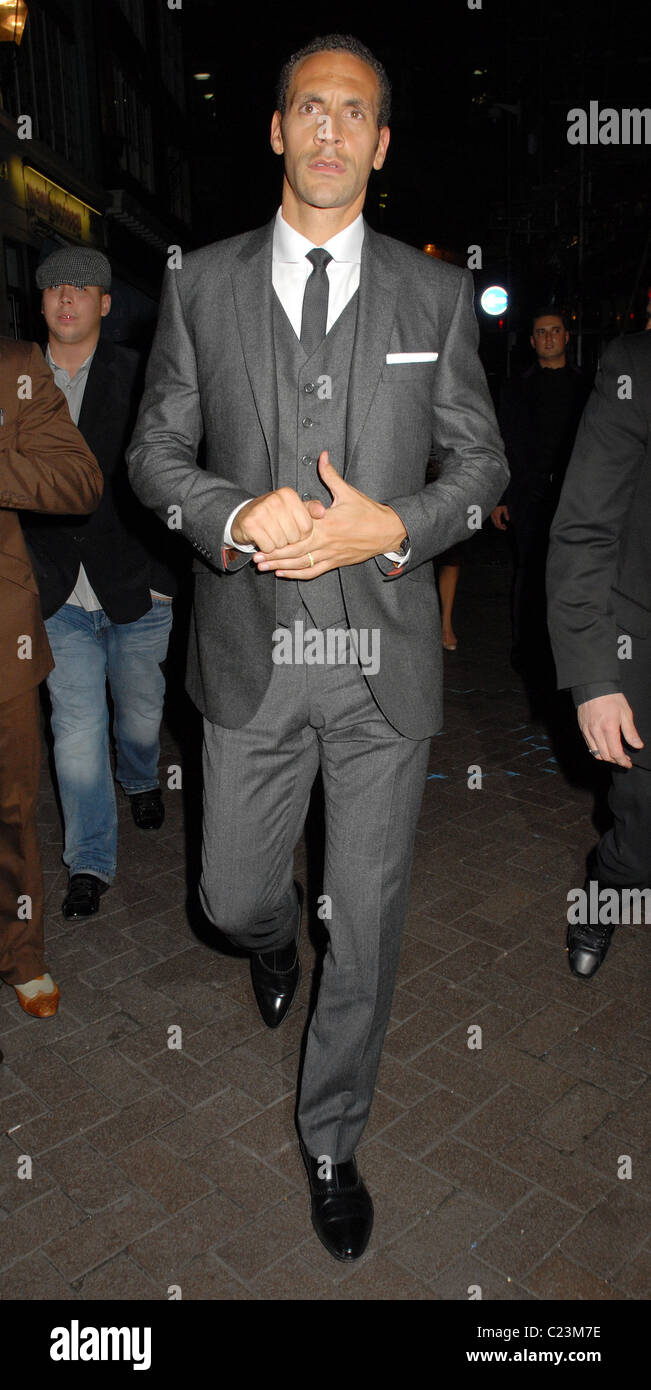 Rio Ferdinand, World premiere of 'Dead Man Running' - Afterparty held ...