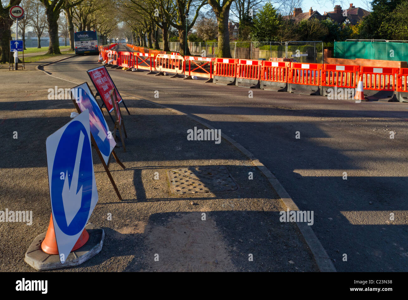 Safety barriers hi-res stock photography and images - Alamy
