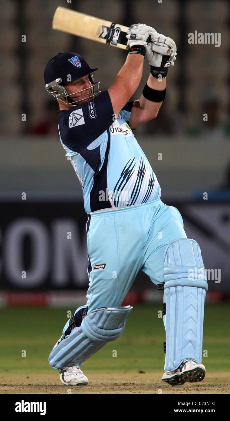 New South Wales Daniel Smith in action during the Somerset vs New South ...