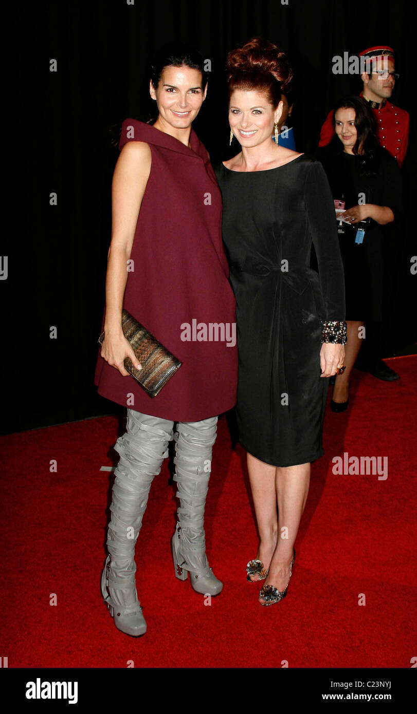 Angie Harmon and Debra Messing Rodeo Drive Walk Of Style Award held on ...