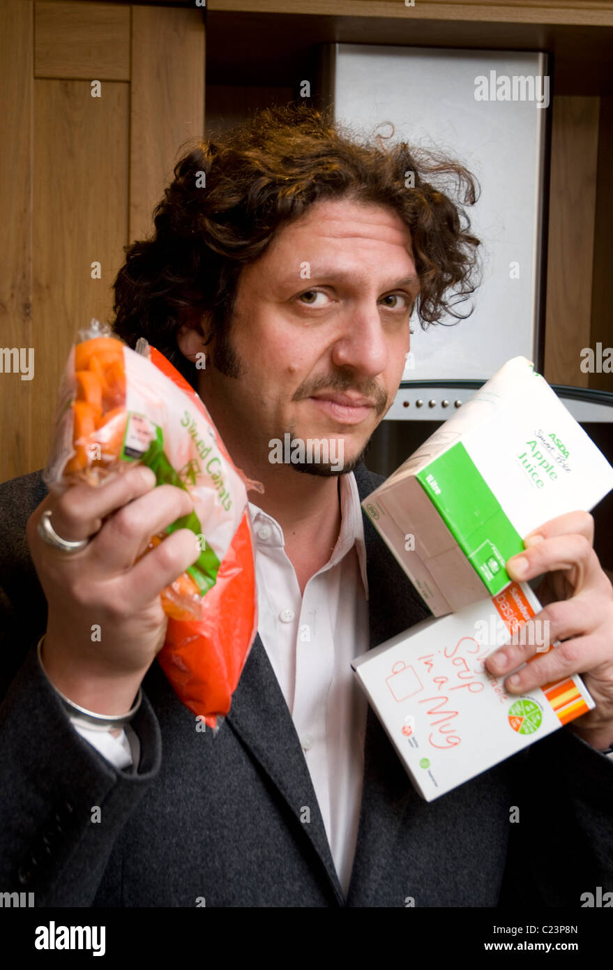 Jay Rayner food critic and TV presenter Stock Photo - Alamy