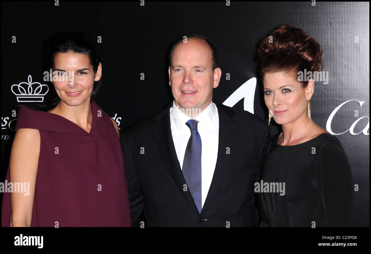 Angie Harmon, Prince Albert II of Monaco and Debra Messing Rodeo Drive ...