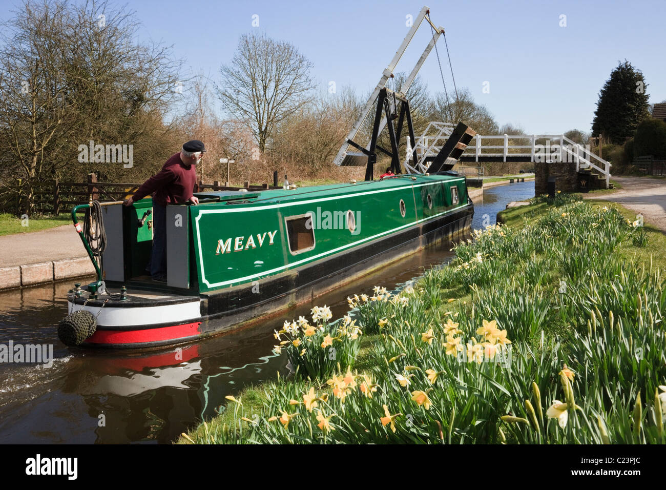 Narrowboat on the llangollen canal hi-res stock photography and images ...