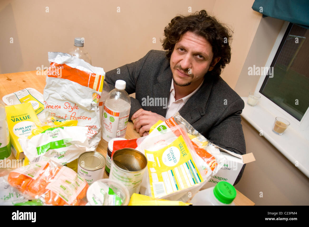 Jay Rayner food critic and TV presenter Stock Photo - Alamy