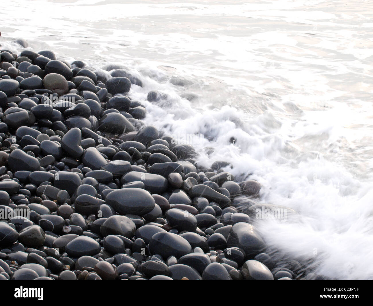 pebble beach shore, UK Stock Photo - Alamy