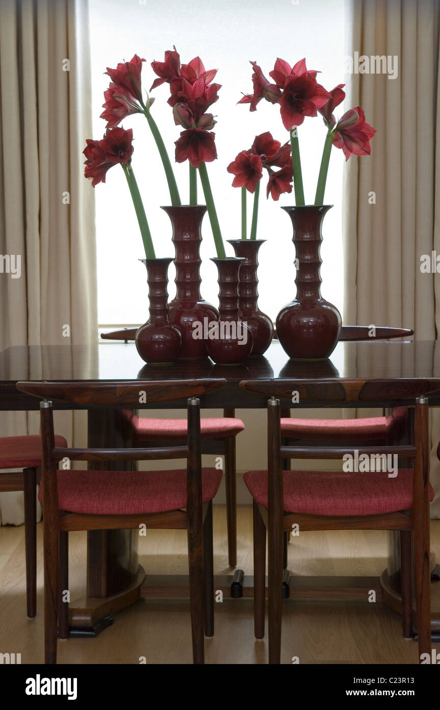 London apartment with interior design by Maxine Harrison Stock Photo ...